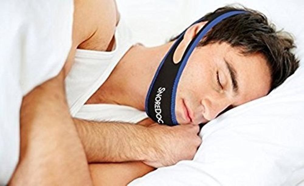 SnoreDoc™ Adjustable Anti-Snoring Chin Strap Relief Stopper Remedy Natural