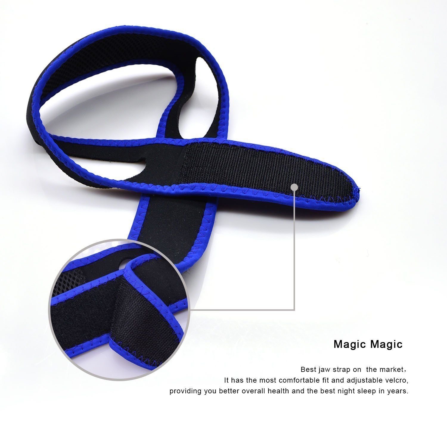 SnoreDoc™ Adjustable Anti-Snoring Chin Strap Relief Stopper Remedy Natural