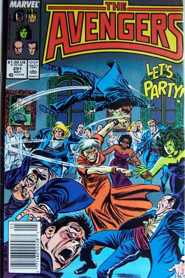 The Avengers Comic Book - No. 291 - May 1988