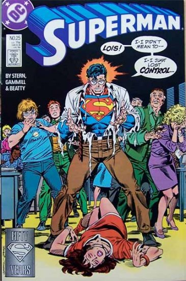 Superman Comic Book - No. 25 December 1988