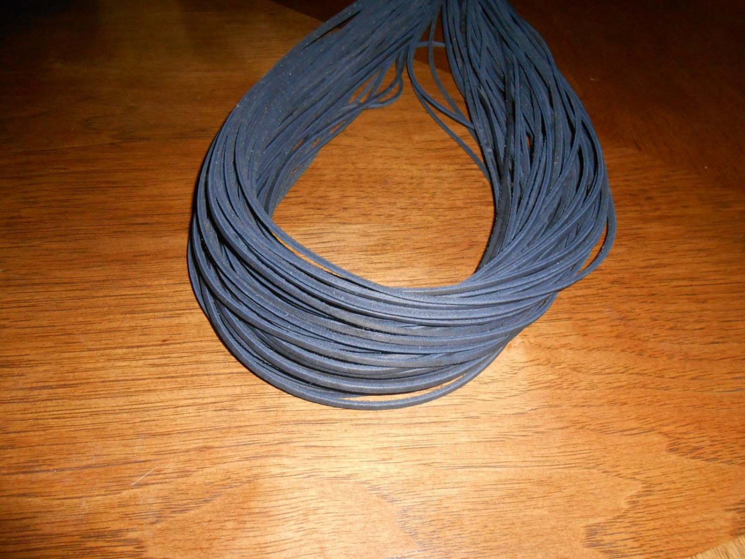 72" Length x 1/8" Width Rawhide Leather Shoe Boot Laces Strings ...