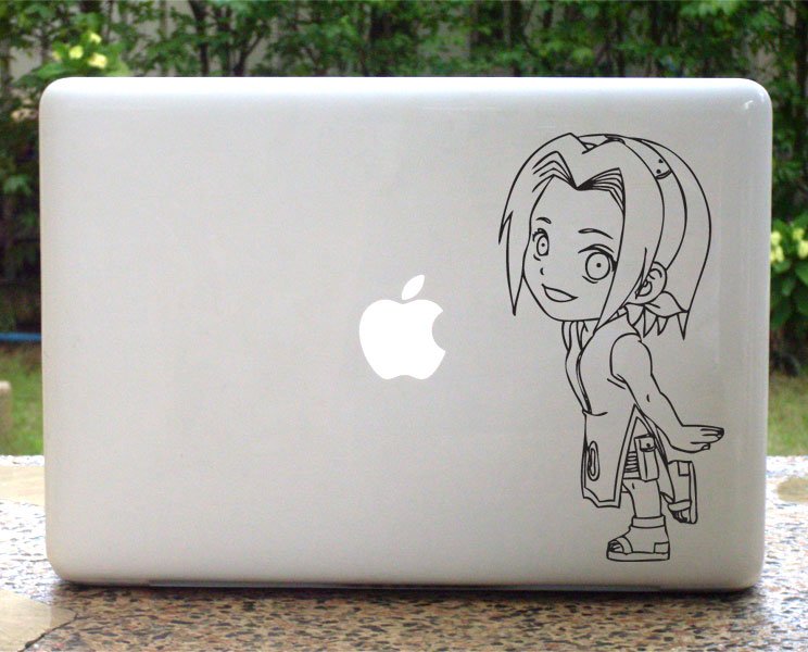 Sakura Haruno from Naruto Anime Laptop Notebook Decal 13" 15" 17" (A0010M)