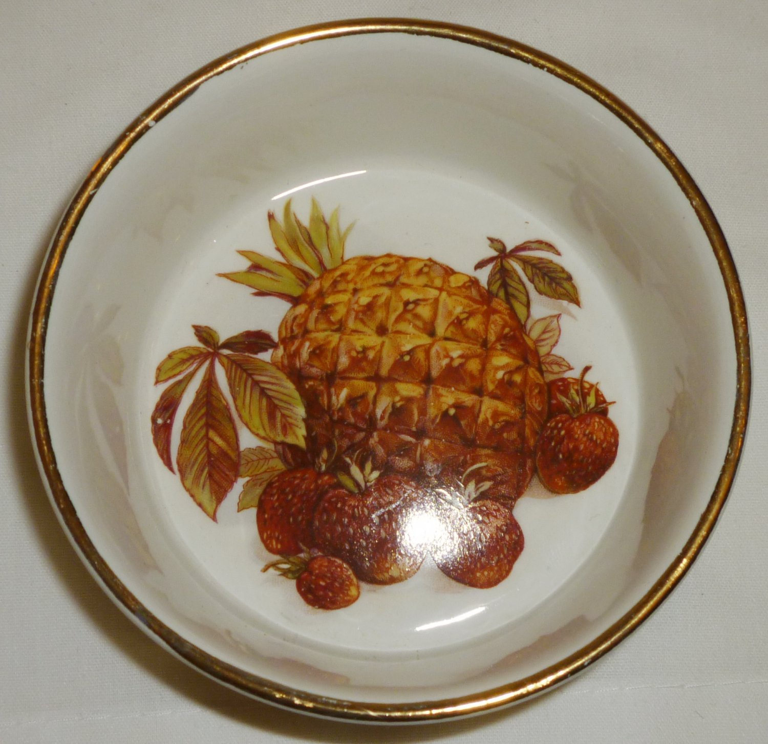 DARTHMOUTH POTTERIES MADE FOR ELSENHAM QUALITY FOOD PORCELAIN JAM BOWL ...