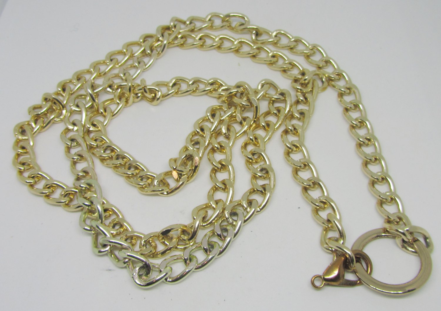 GOLD COLORED LONG 44" CHAIN NECKLACE BELT
