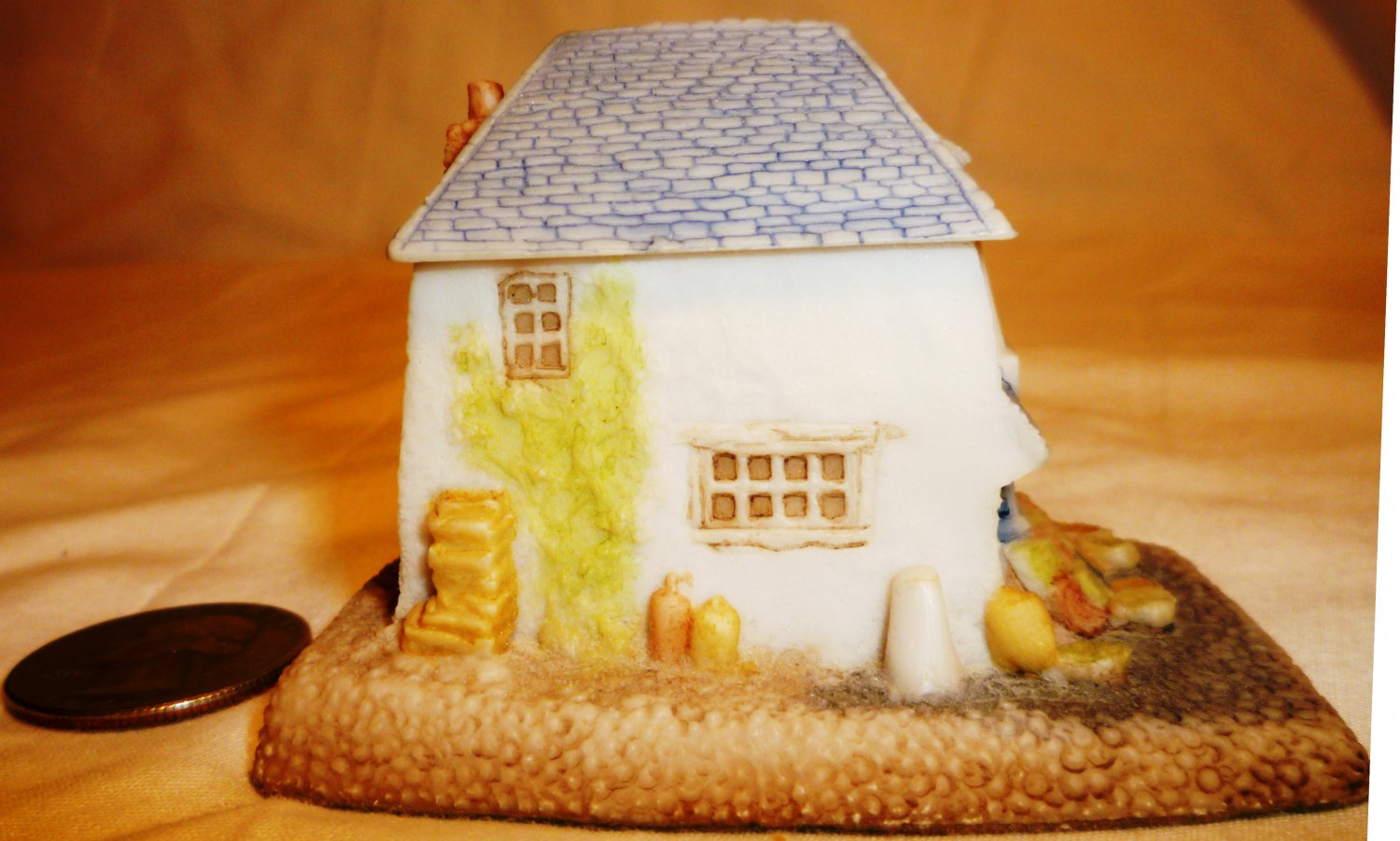 MINIATURE TRINKET BOX VILLAGE COLLECTION ENGLAND COTTAGE COUNTRY STORE ...
