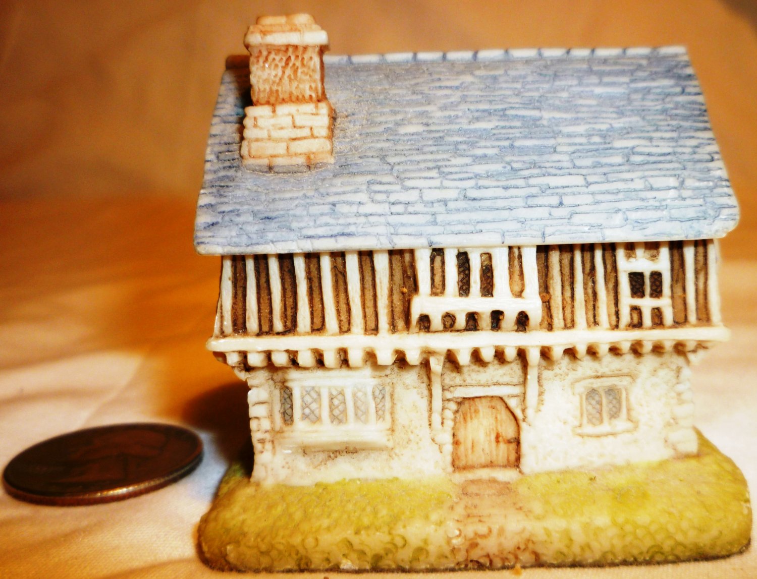 MINIATURE TRINKET BOX VILLAGE COLLECTION ENGLAND COTTAGE COUNTRY MADE IN UK