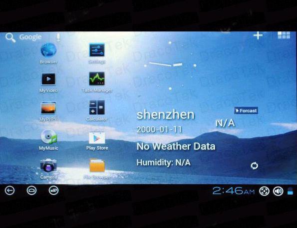 10" Mini Netbook laptop notebook WM8850 1.2Ghz android 4.0 WIFI Camera ...