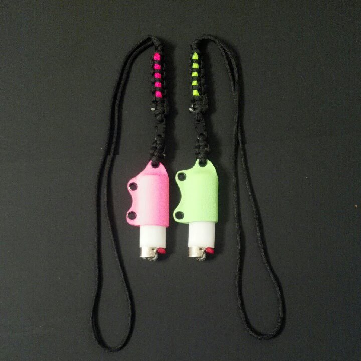 Bic Lighter Holster w/ Lanyard & Bic Lighter