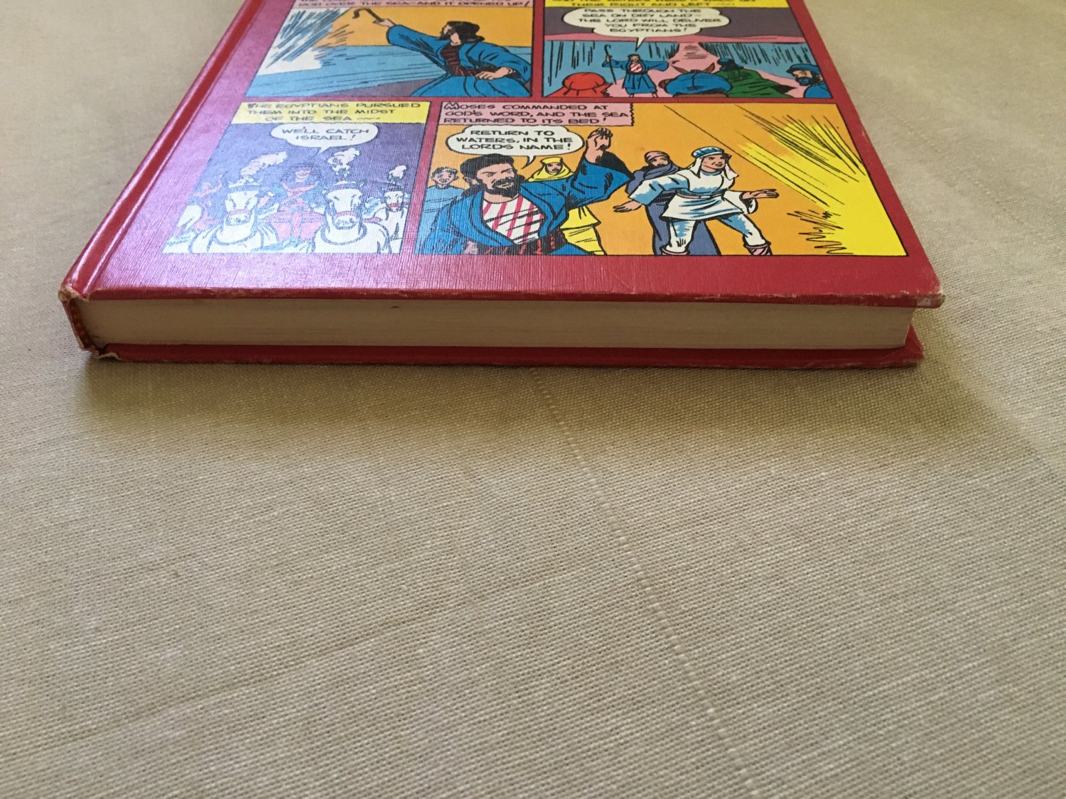 Bible Comic Strip PICTURE STORIES FROM THE BIBLE Full Color Vintage ...