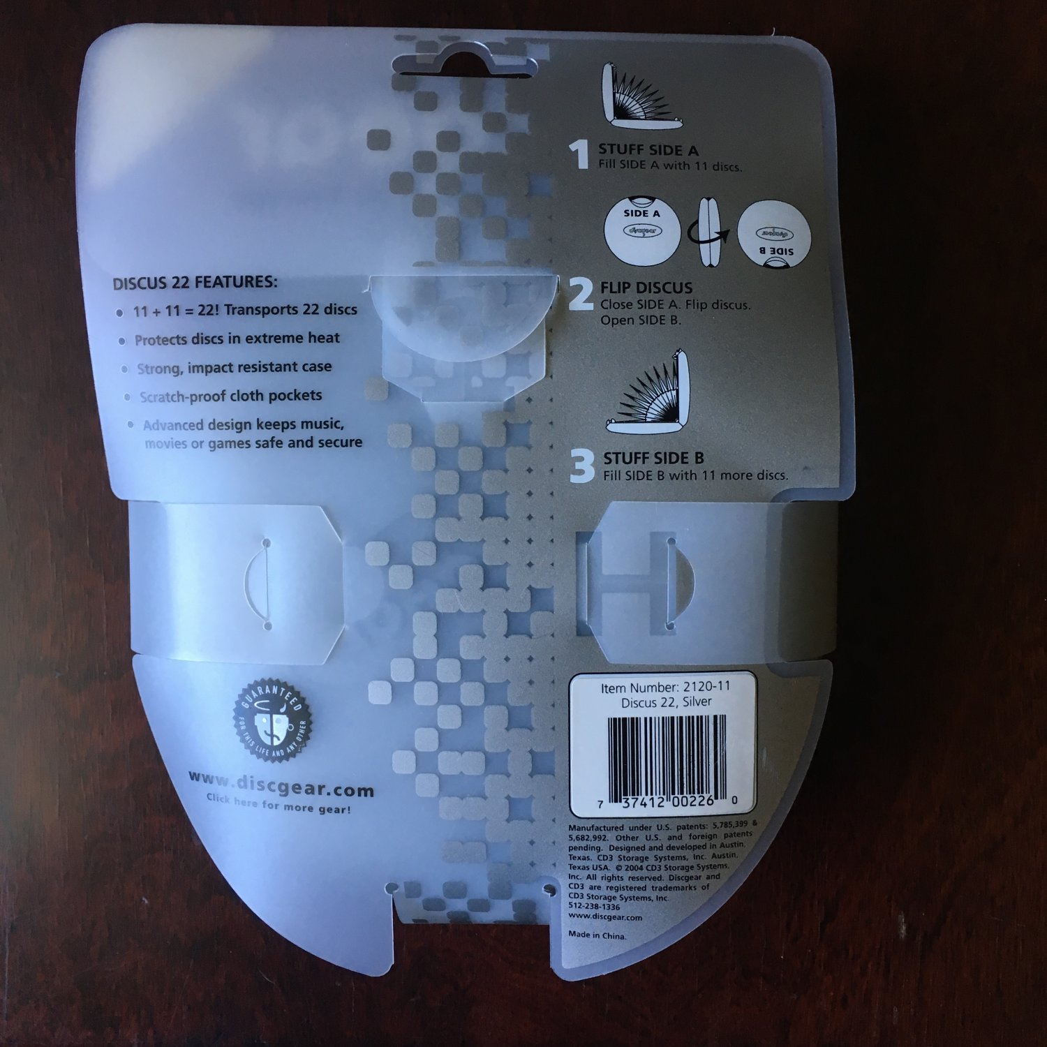 Discgear Discus CD DVD BluRay Games Holder Extreme Heat Protector Hard ...