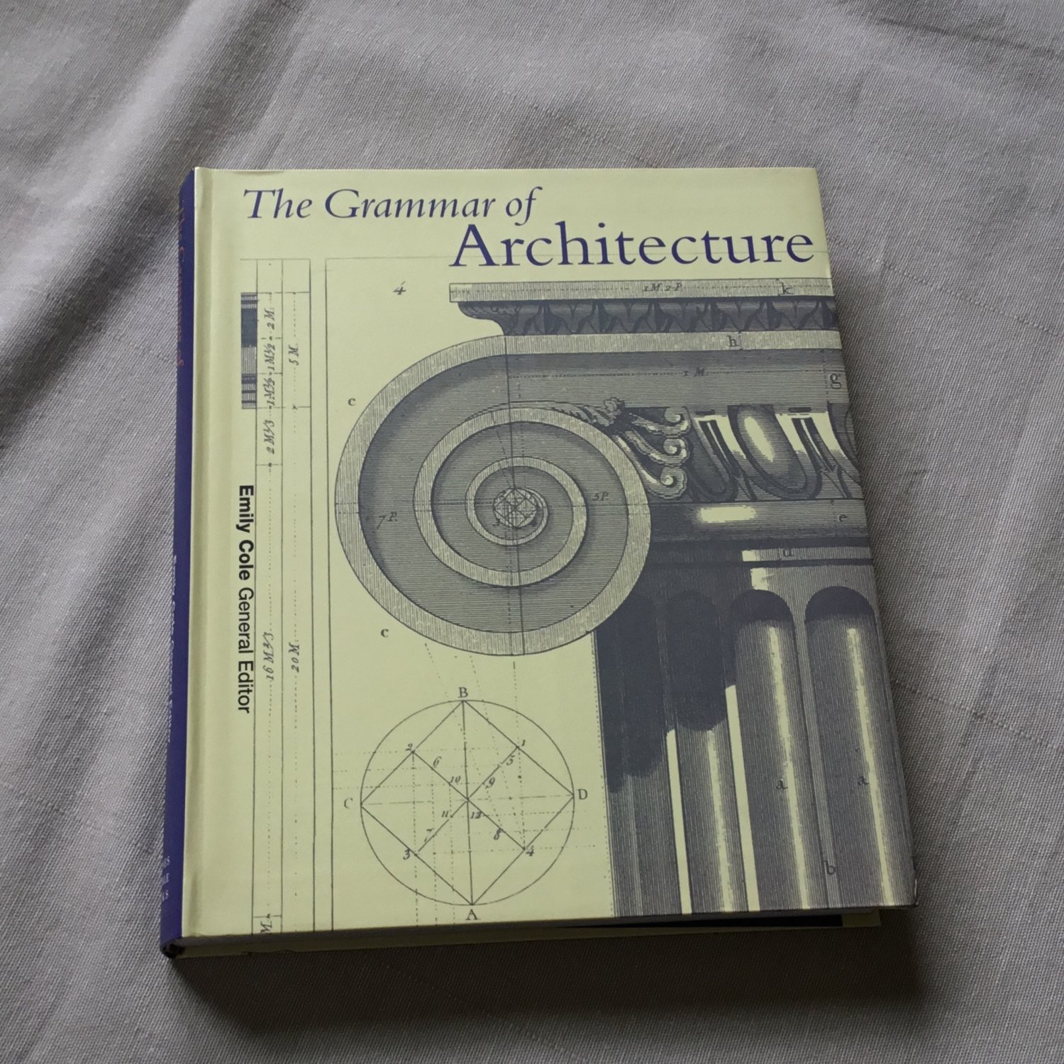 THE GRAMMAR OF ARCHITECTURE Illustrated Art Design Coffee Table Book