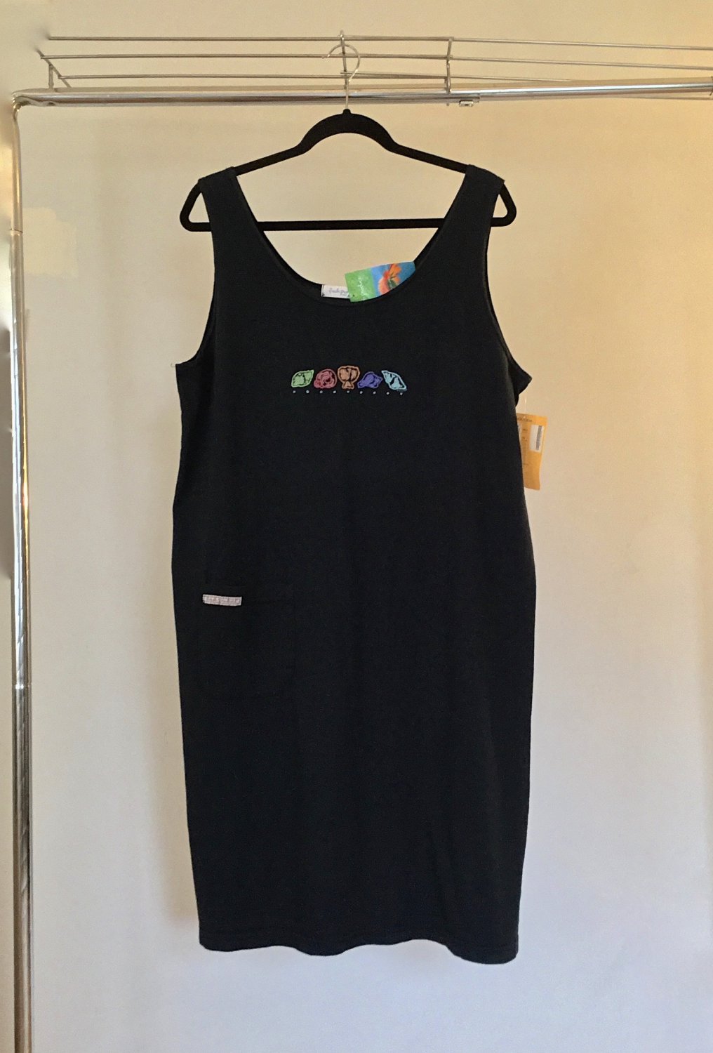 Fresh Produce Tank Dress Coverup Seashells XL