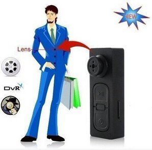 8GB Spy Hidden Camera Camcorder Clothes Shirt Jacket Button CCTV ...