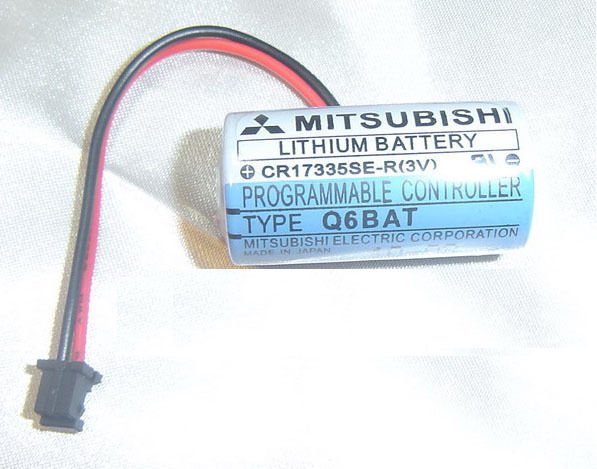 Q6BAT 1800mAh CR17335SE-R/3V FOR Mitsubishi PLC Lithium Battery PLC Battery