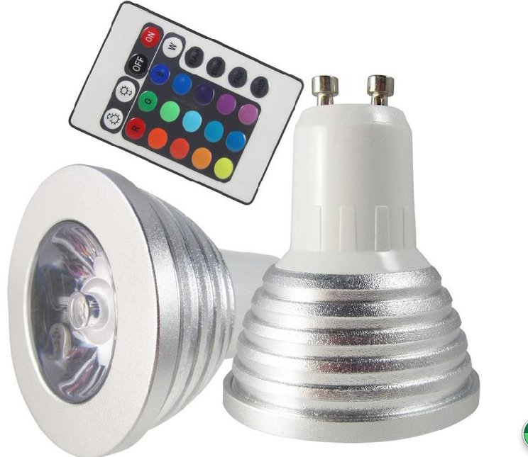 Magic Lighting LED Light Bulb And Remote With 16 Colors 5 Modes
