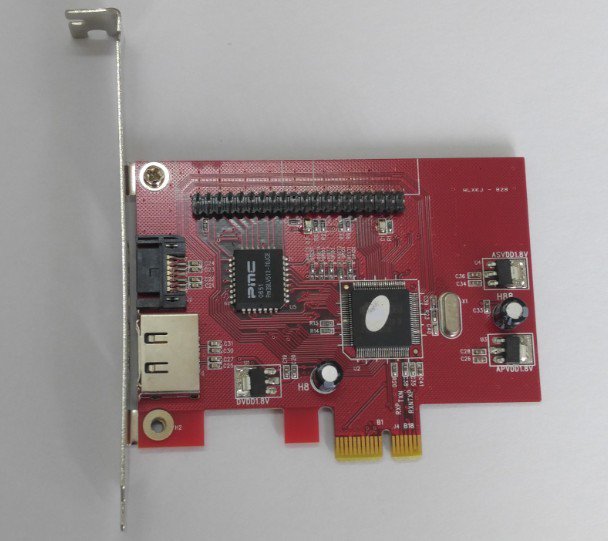 Desktop PCIE PCI EXPRESS to IDE External SATA eSATA Controller HDD ...