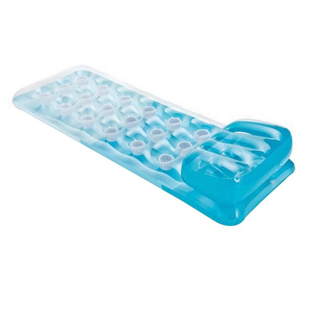 Giant Inflatable Mattress Swim Float Air Bed Floating Raft Swimming ...