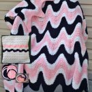Ripple Afghan - 3 Color (Exaggerated Ripple) Crochet Pattern e PDF File ...