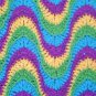 Three (3) Exaggerated Ripple Afghan Crochet Patterns #001e
