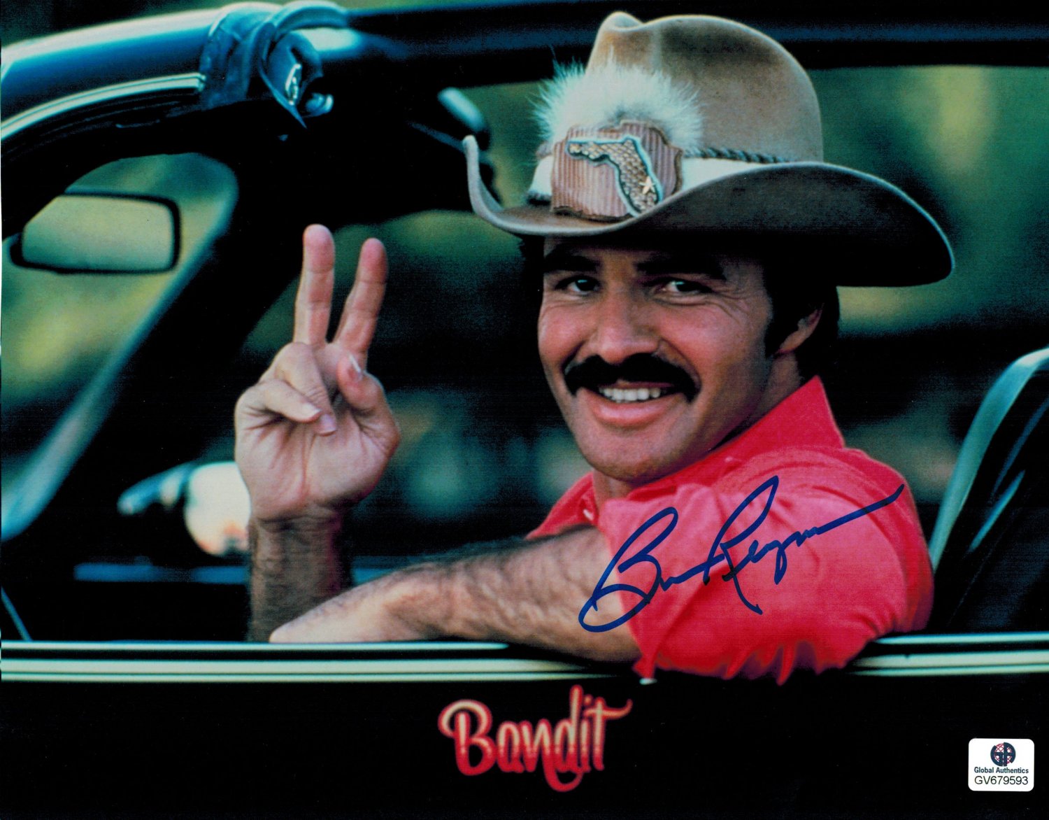 Burt Reynolds Autographed 8x10 Photo "Bandit" (GA)