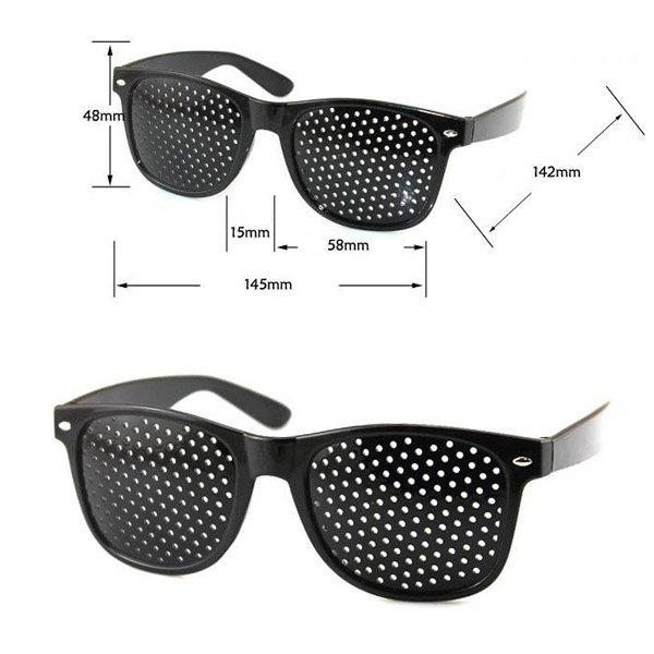 Eyesight Vision Training Exercise Eye Care Improve Glasses Pinhole Glasses