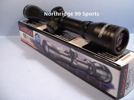 Tasco Silver Antler Rifle Scope 4 X 32 MM NEW