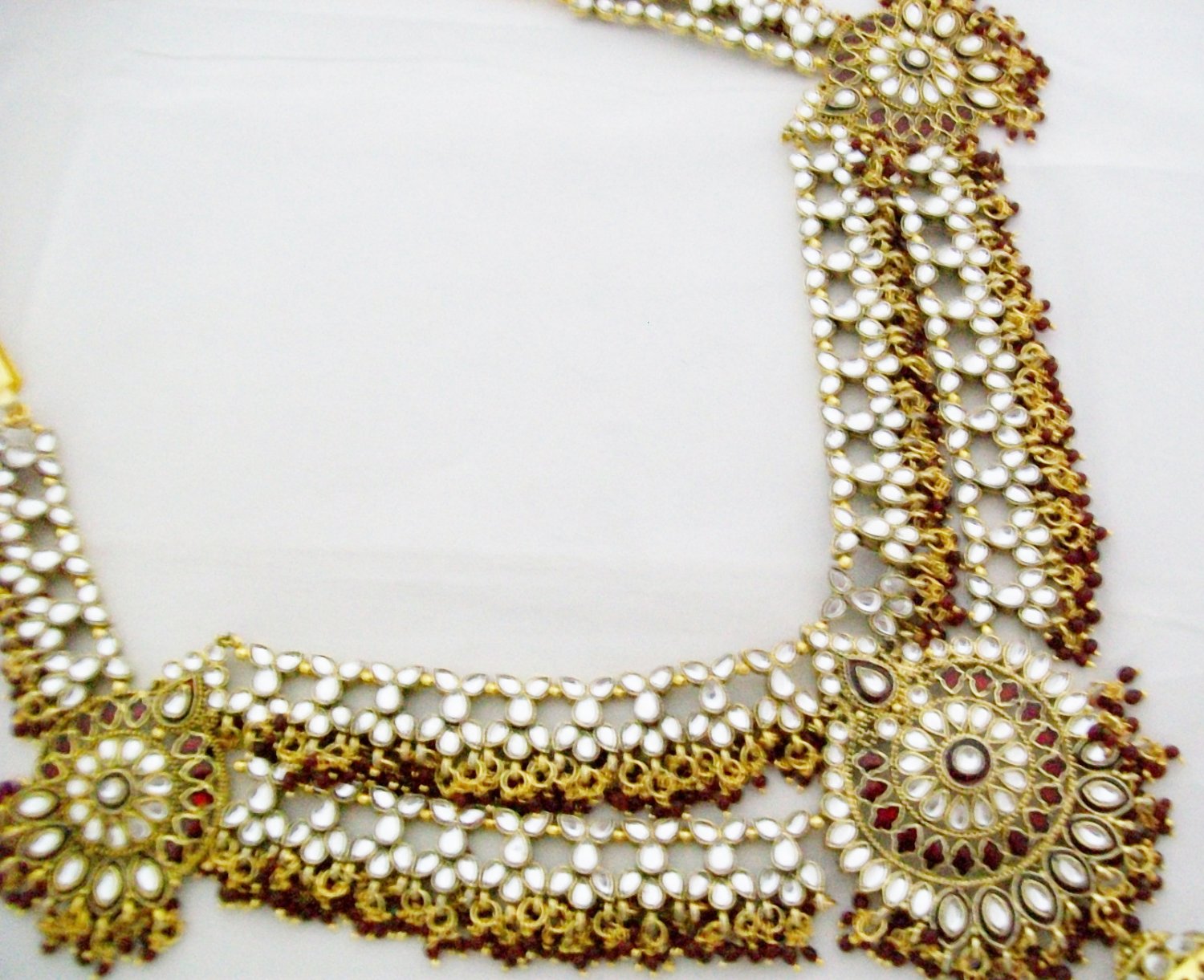 Kamar Bandh Patta Indian Traditional Bridal Kundan Jewelry Hip Waist ...