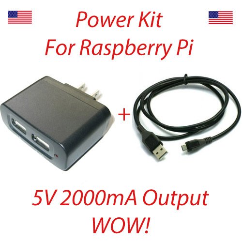 Raspberry Pi Power Adapter and Cable