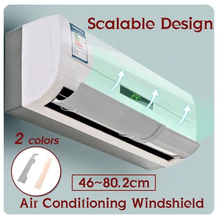 Air Conditioning Baffle Shield Wind Guide Board Straight Anti-wind ...