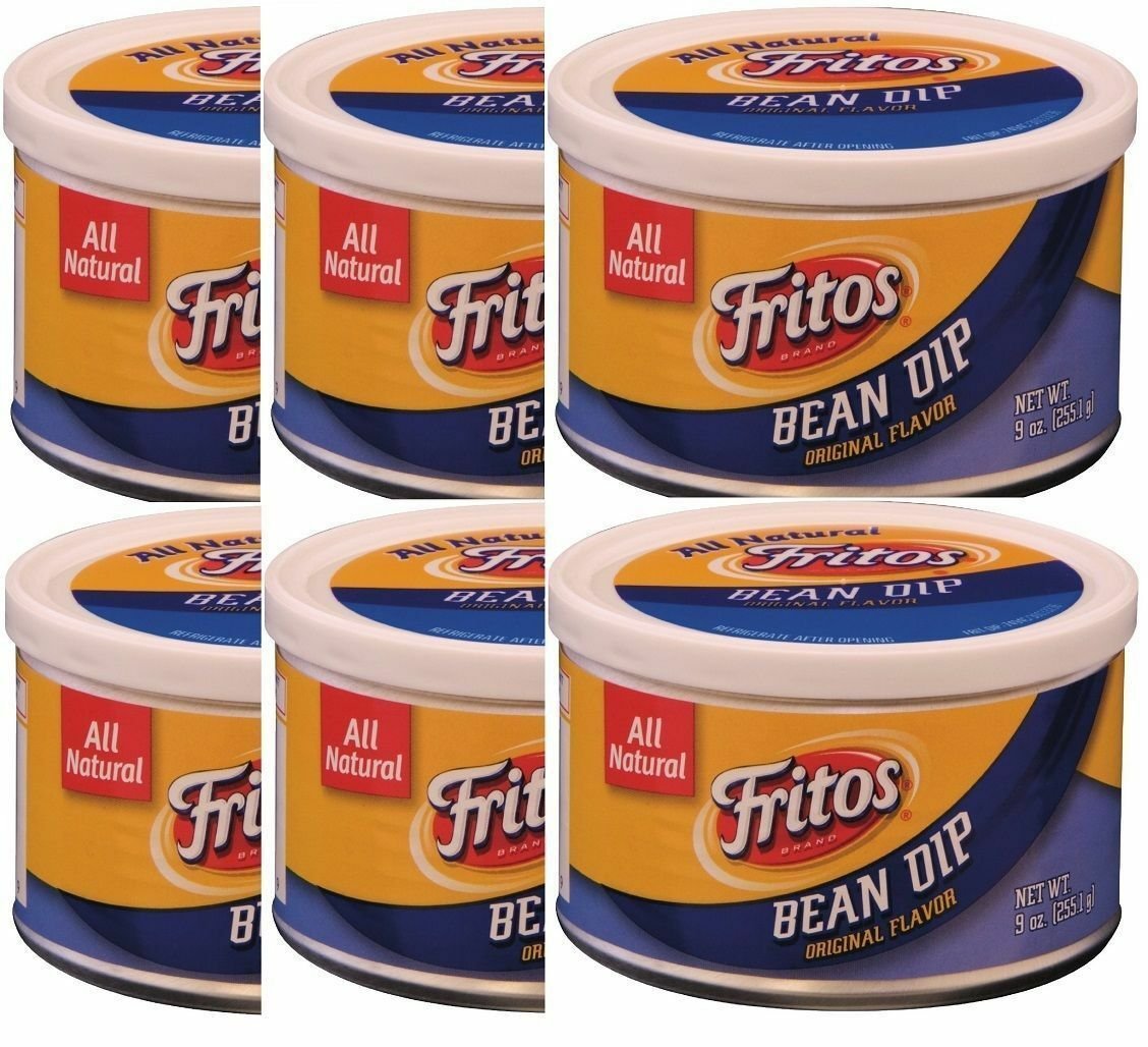 6 x Fritos Bean Dip Original Flavor