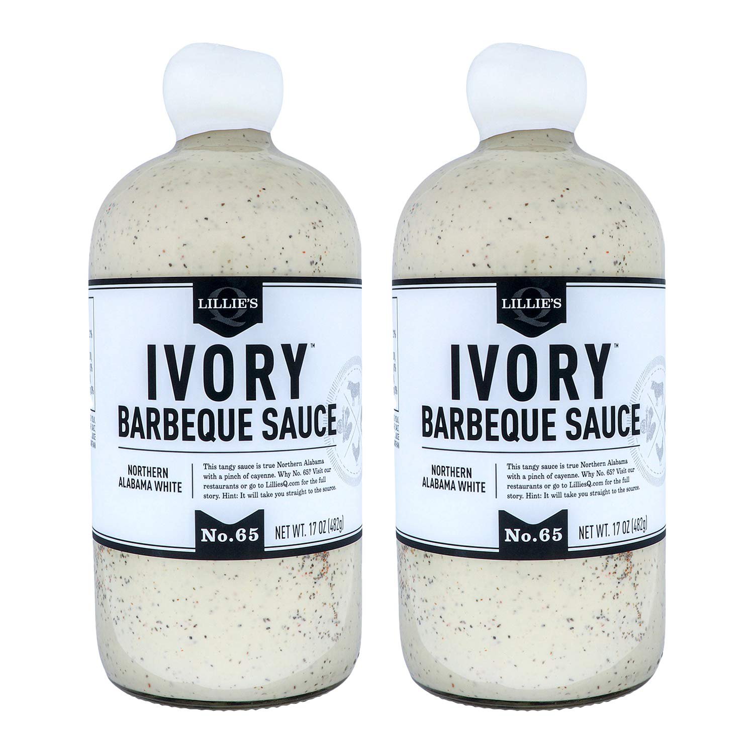 Ivory Barbeque Sauce, Gourmet BBQ Sauce, Tangy White BBQ Sauce, Sugar ...