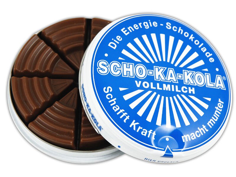 2X SCHO-KA-KOLA Schokakola Vollmilch/ MILK -Energy Chocolate Made in ...