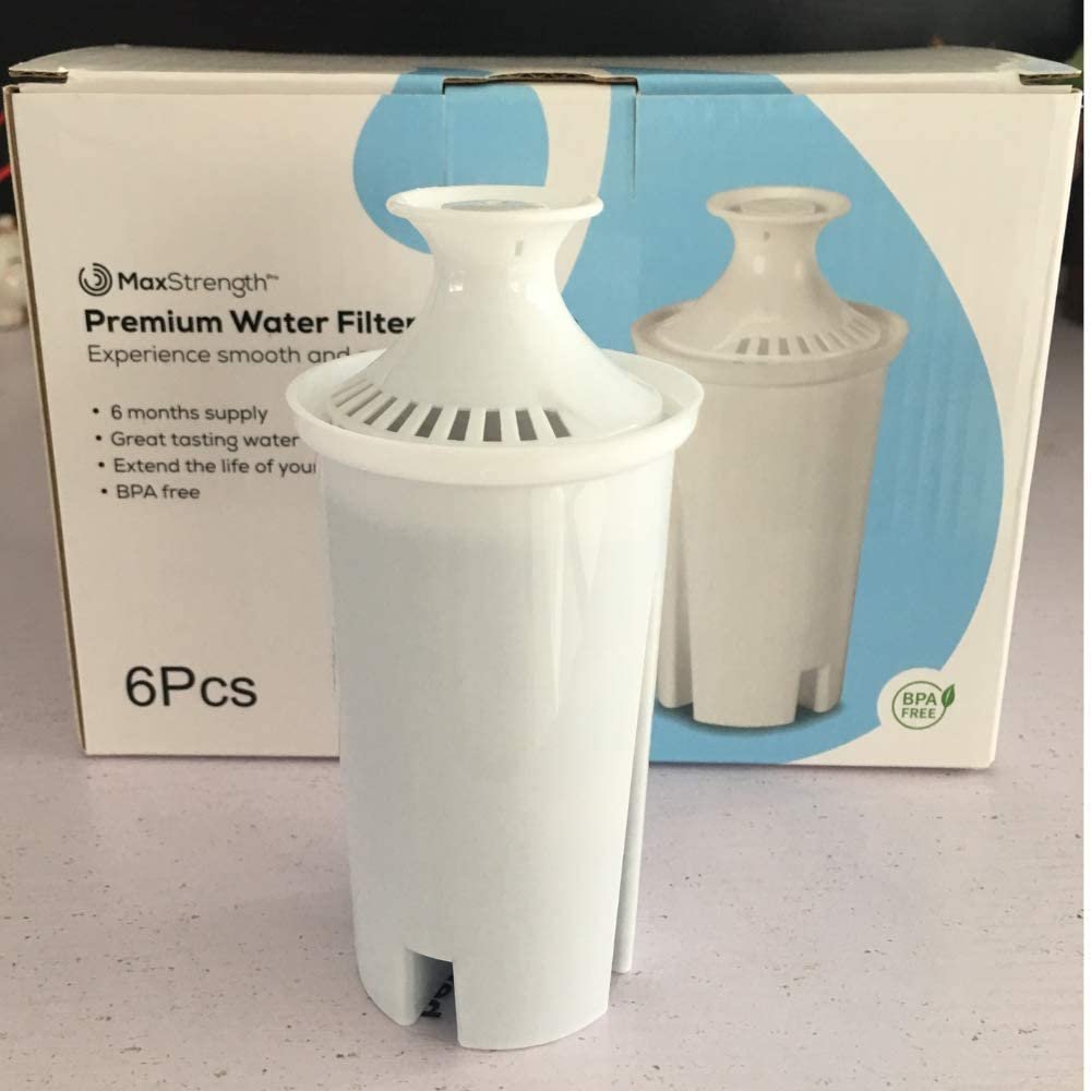 Water Filters 6pc Set Fits Brita , Classic, Mavea , Atlantis, Bella ...