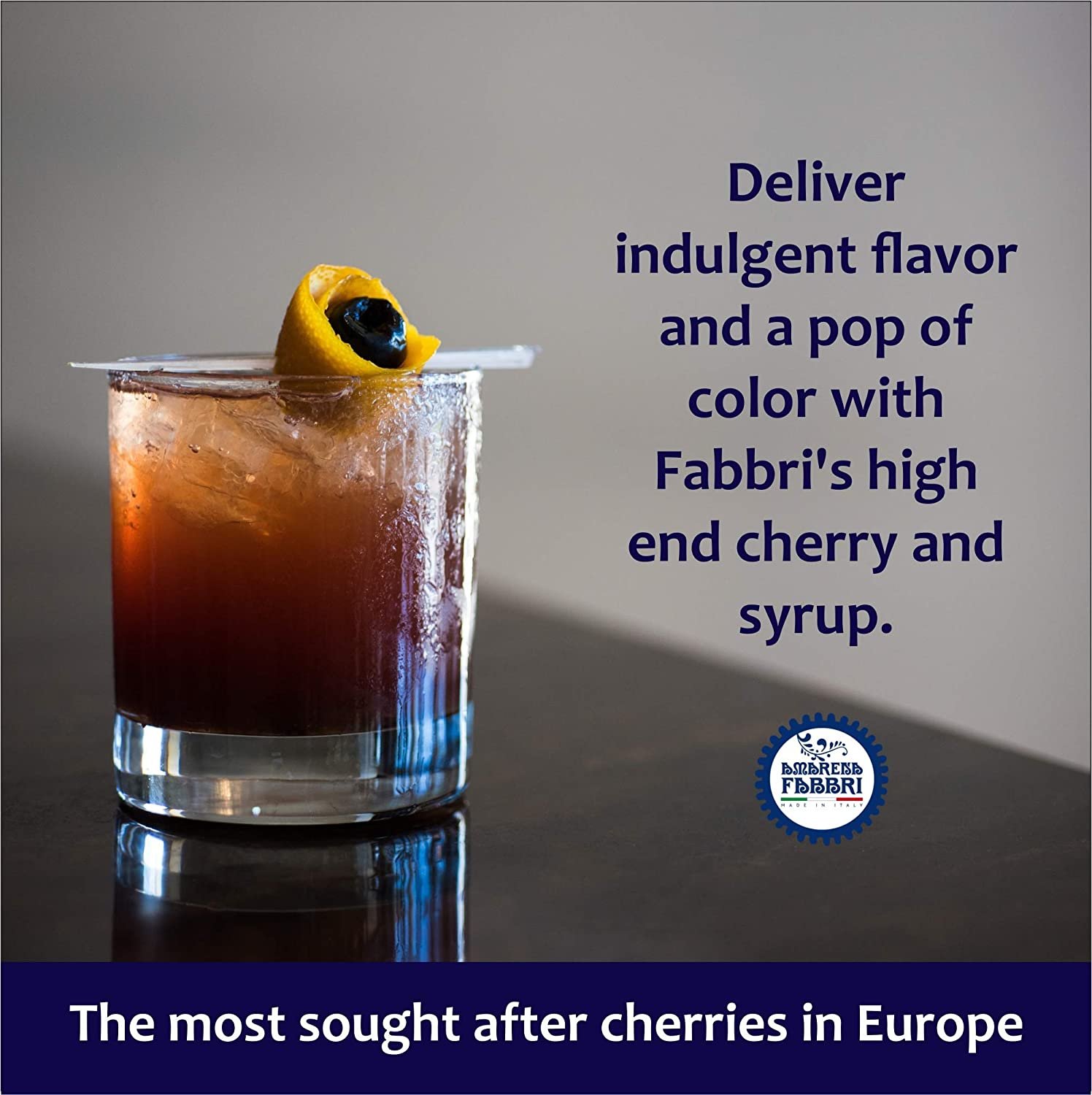 Fabbri Amarena Cherries from Italy Candied in Rich Amarena Syrup 21oz ...