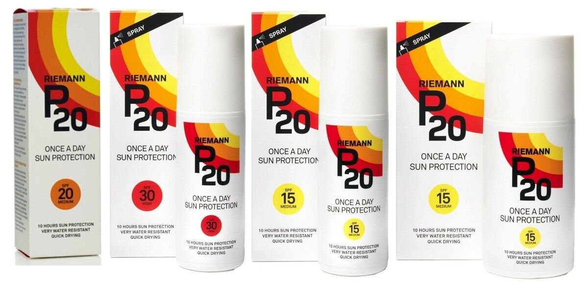 Riemann P20 - 10 hours- Once A Day Sun Protection SunCream -psf 15 Psf ...