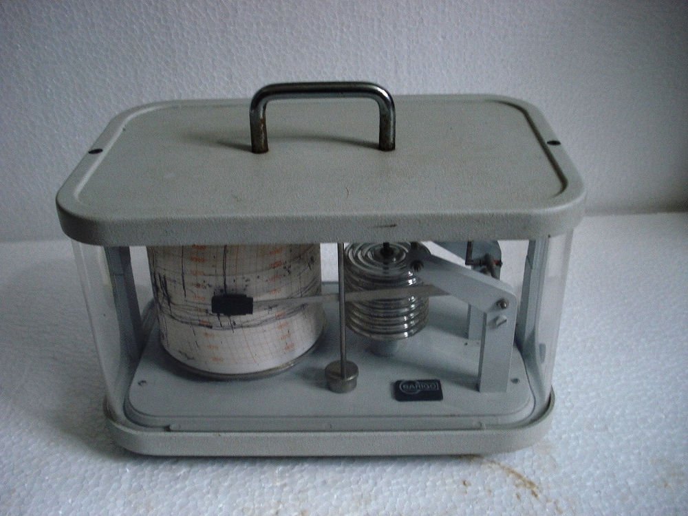 BARIGO High GRADE Marine Barograph - SHIP'S ORIGINAL- Made in Germany