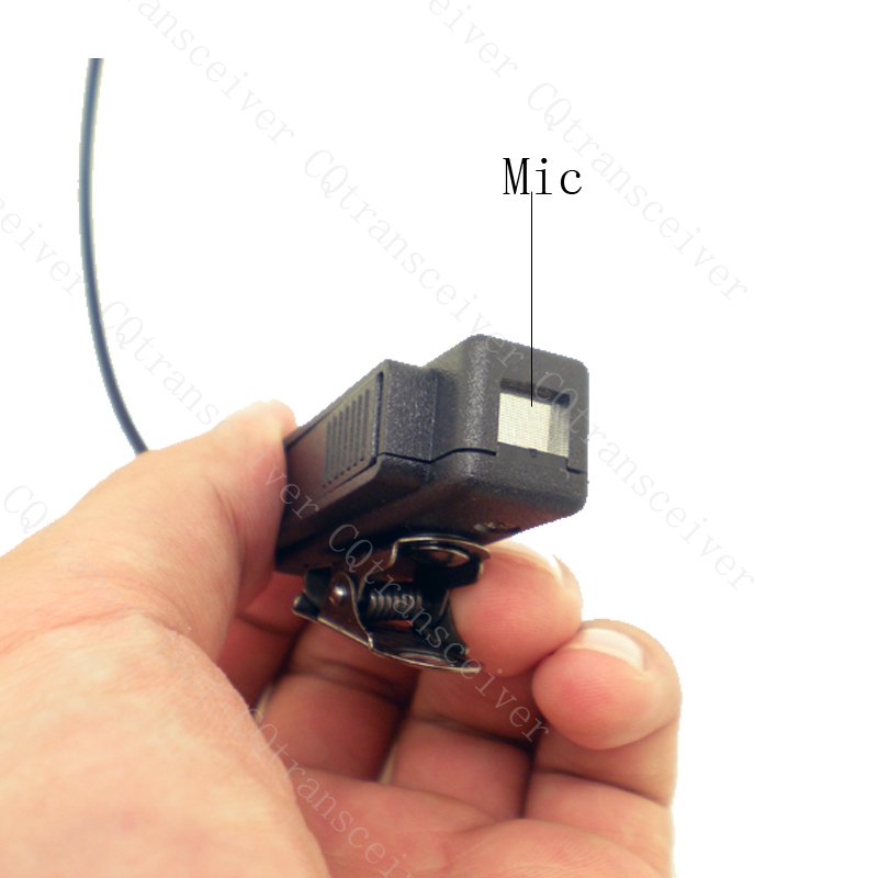 FBI Surveillance Kit Headset Mic for Motorola Handheld radio CLS1110 ...