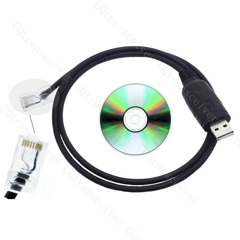 USB Programming cable for Icom IC-F310S IC-F320S IC-F2010 IC-F2020 F210 ...