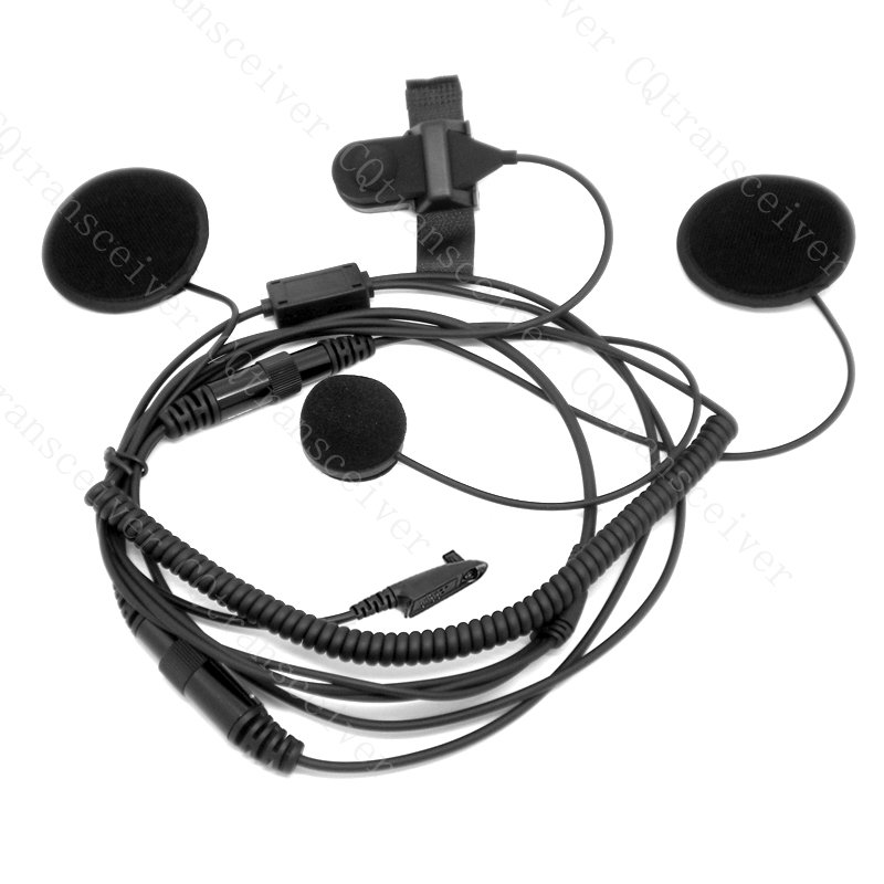 Police Helmet Headset with Mic Close Face Design for Motorola radio ...