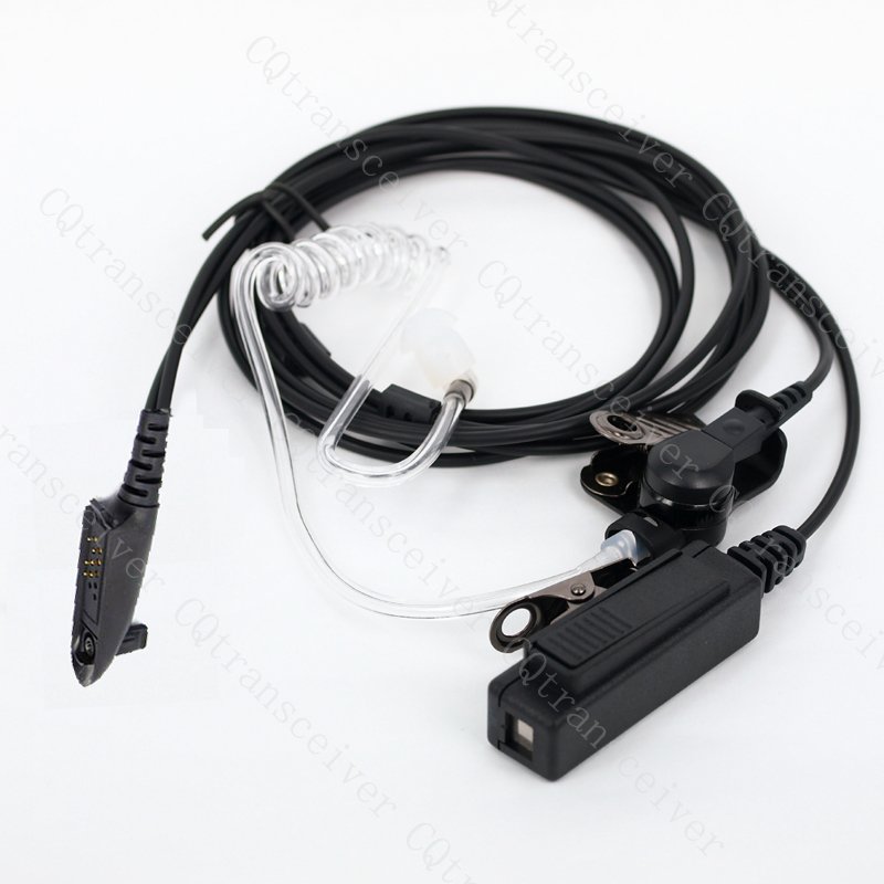 Tactical Covert Surveillance Kit Headset Microphone Motorola radio ...