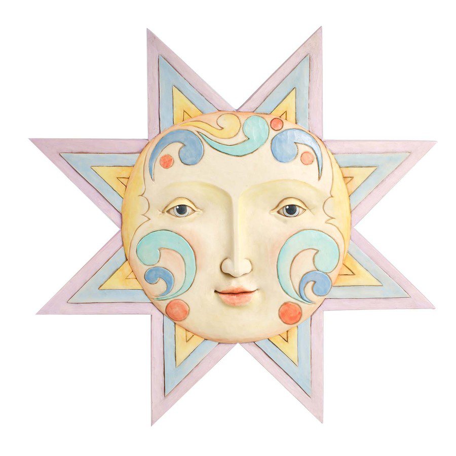 Jim Shore Sun Face Wall Decor