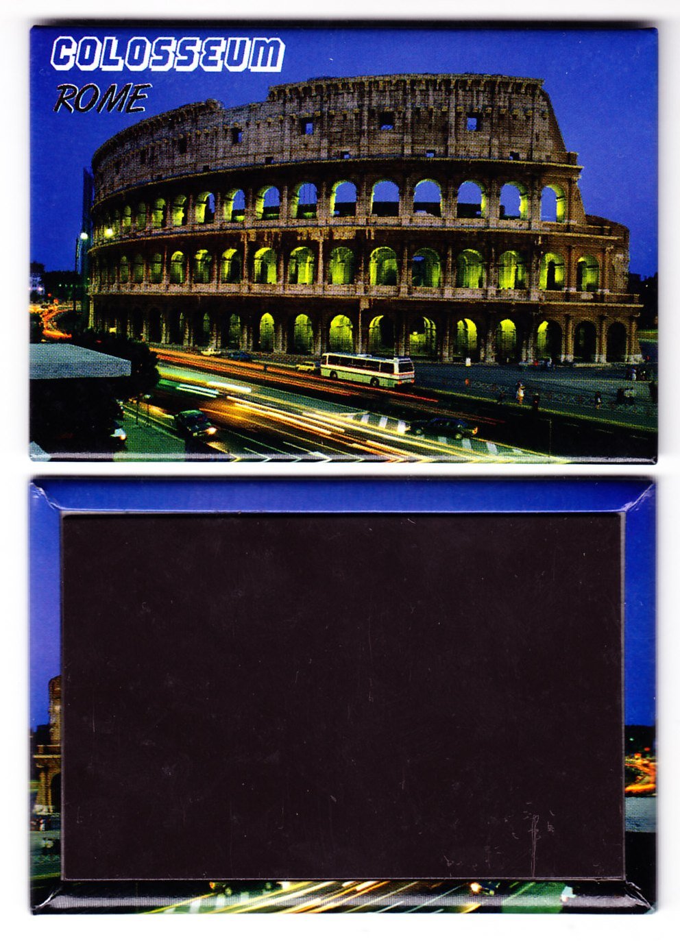 Colosseum In Rome Laminated Photo Rectangular Fridge Magnet Souvenir ...
