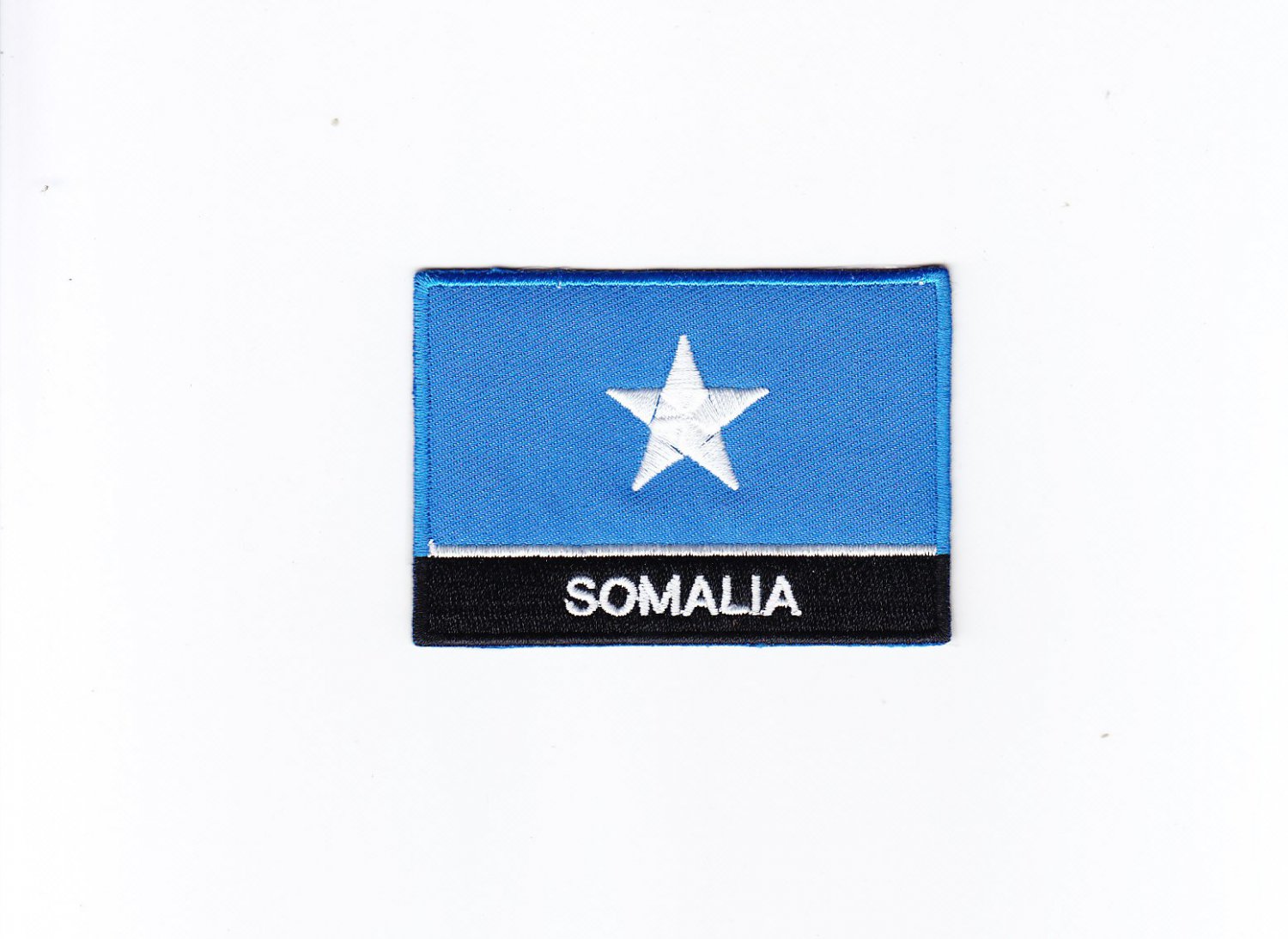 Somalia MultiColor Country Flag Logo Embroidered Iron On Backing Heat Seal Patch