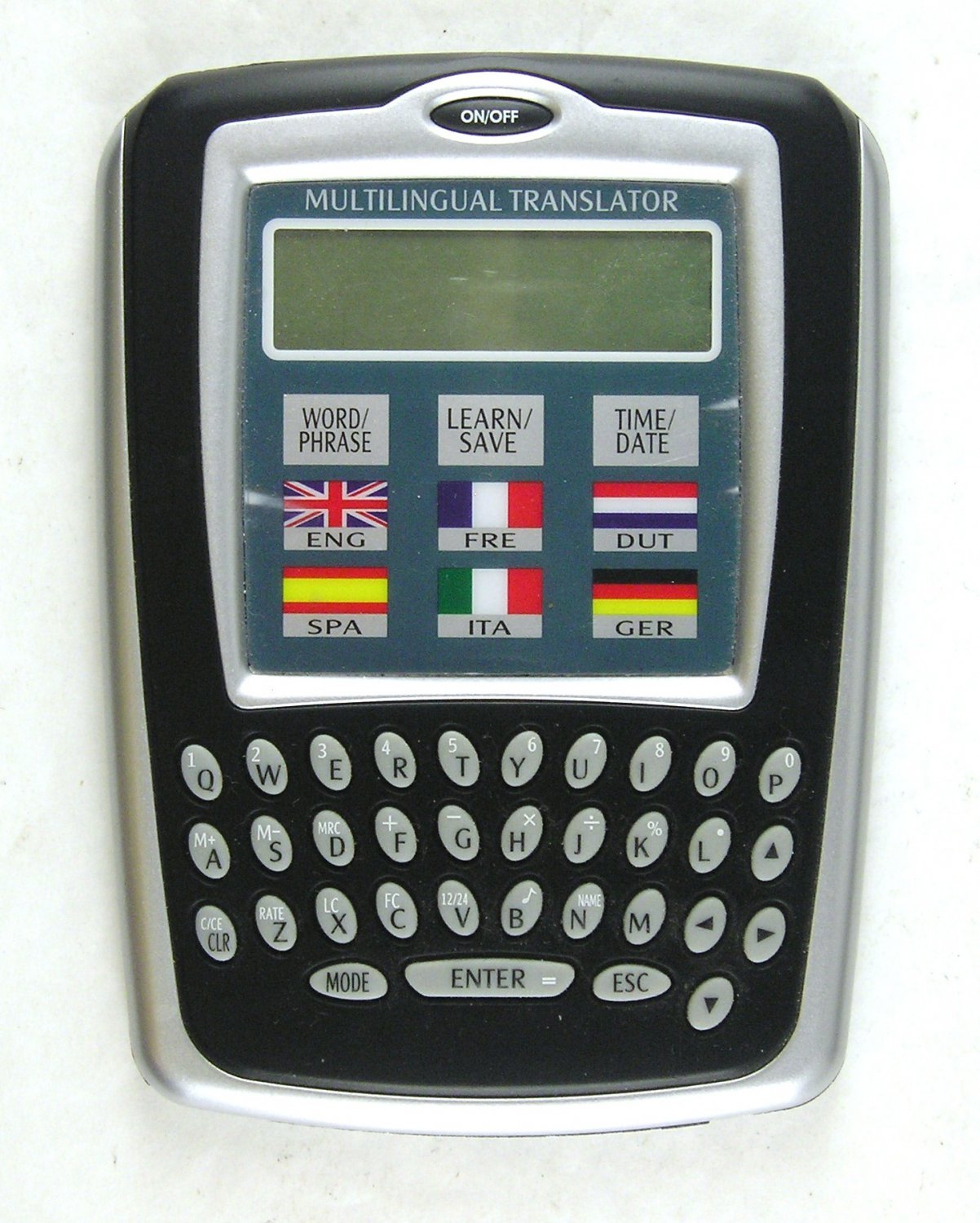 Multilingual Translator ENG FRE DUT SPA ITA GER