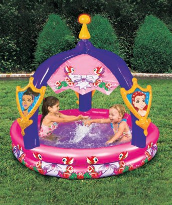 Princess Playtime Canopy Pool