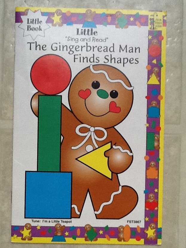 The Gingerbread Man Finds Shapes