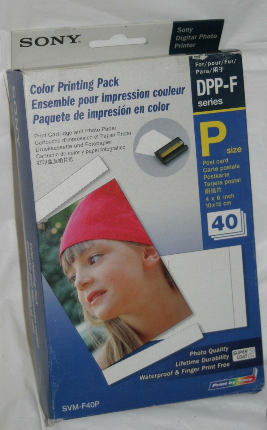 SONY DPP-FP30 Picture Station Photo Printer PictBridge USB & Cartridge ...