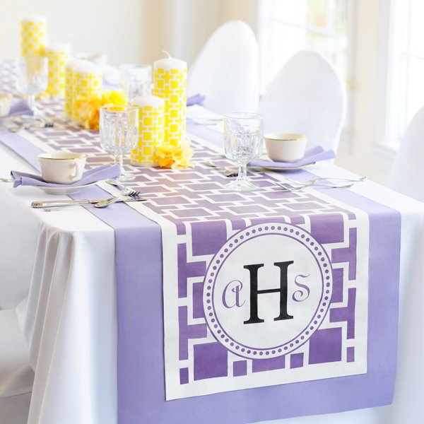 Standard Geometric Decorative Table Runner