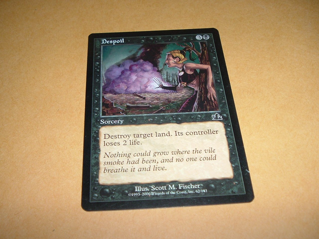 Despoil (Magic The Gathering MTG: Prophecy Card #62) Black Common, for sale