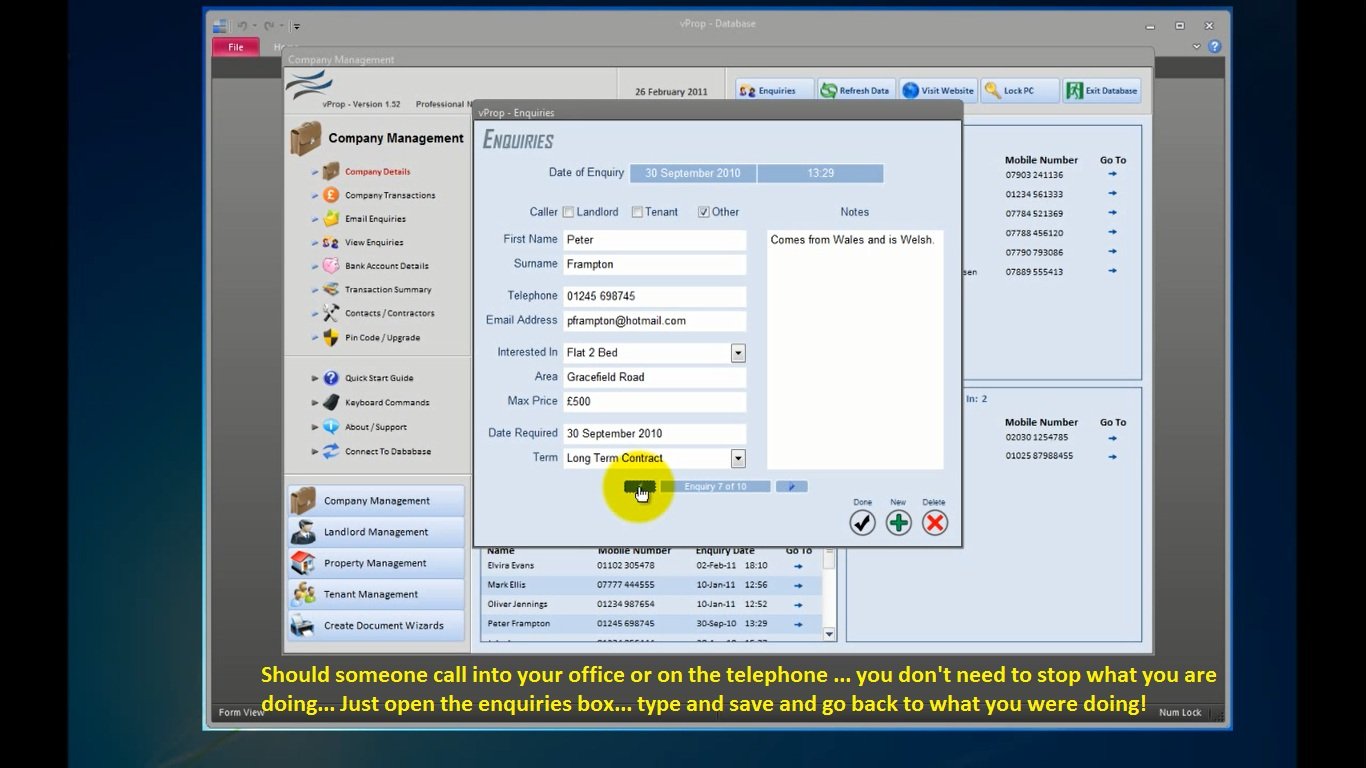 Letting and Property Management Software - vProp